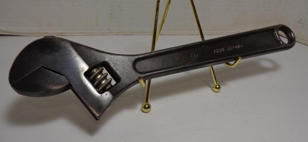 Vintage Rare ARMSTONG 12" Adjustable Wrench Made in the U.S.A. - Etsy