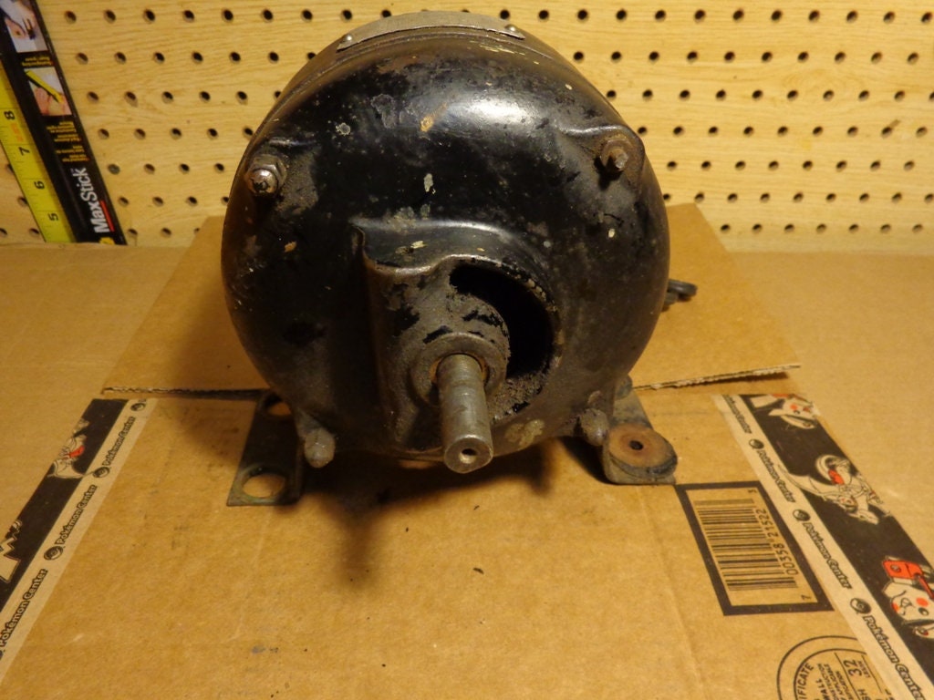 Vintage GE General Electric AC Motor Model 5KSA47C7 Type KSA Hp 1/4 Gen ...