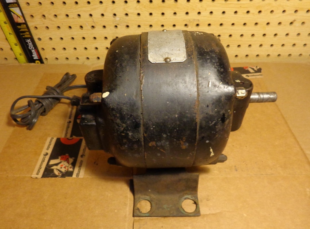 Vintage GE General Electric AC Motor Model 5KSA47C7 Type KSA Hp 1/4 Gen ...