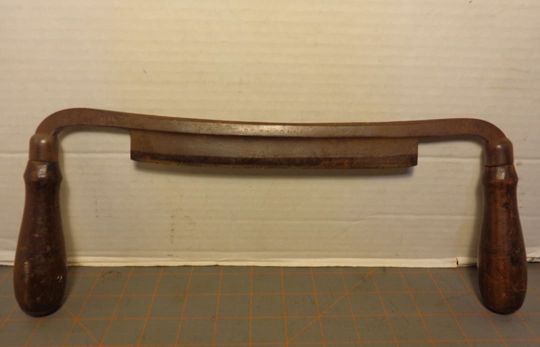 Antique PS&W Co. No. 1 Extra 8 Inch Cutting Blade Drawknife ...