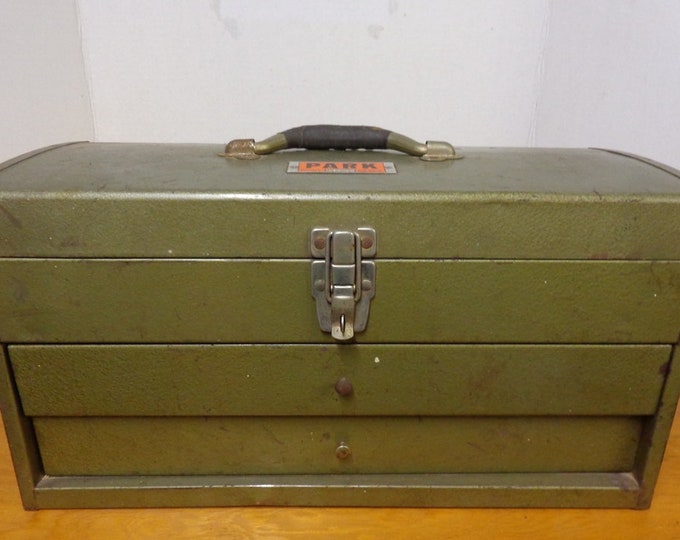 PARK Tool Box Model 86676 Mechanic / Machinist Tool Box With 2 Drawers ...
