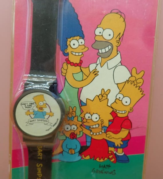Vintage1990's The Simpsons Bart Simpsons Watch “Don’t… - Gem