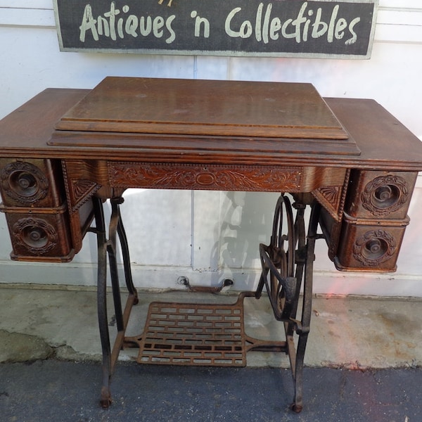 Singer Sewing Machine Cabinet - Etsy