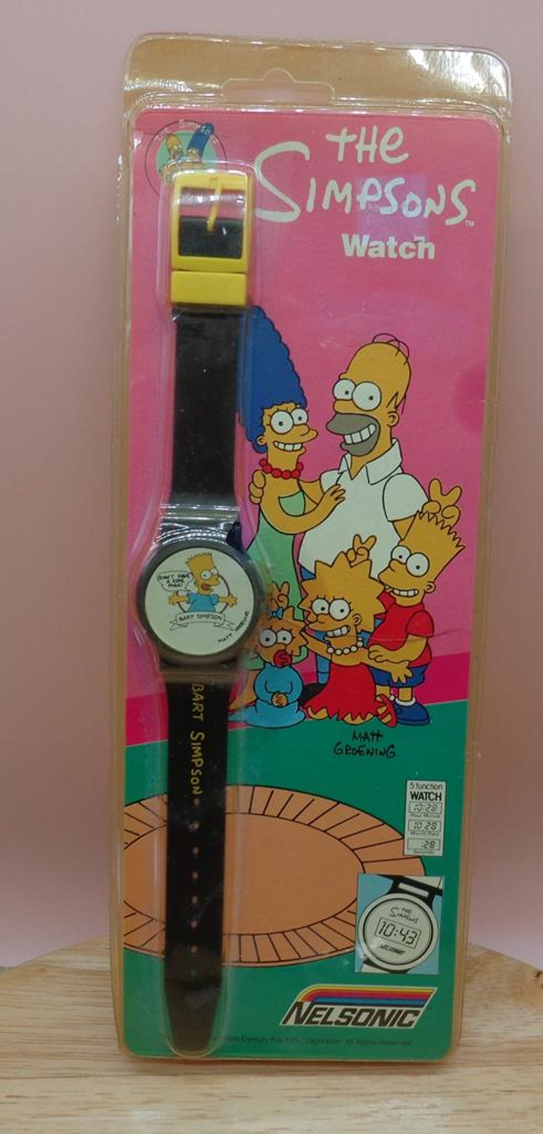 Vintage1990's the Simpsons Bart Simpsons Watch “don’t Have A Cow, Man ...