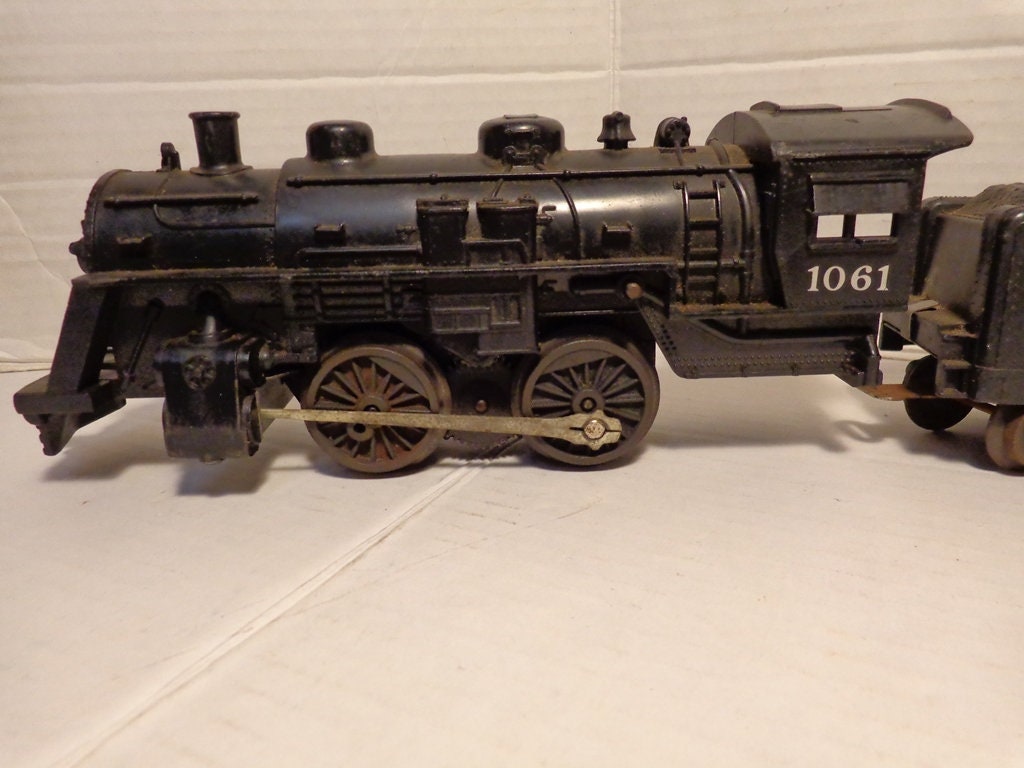 Vintage Lionel O Gauge Prewar Engine 1061 4pc Train Set - Etsy