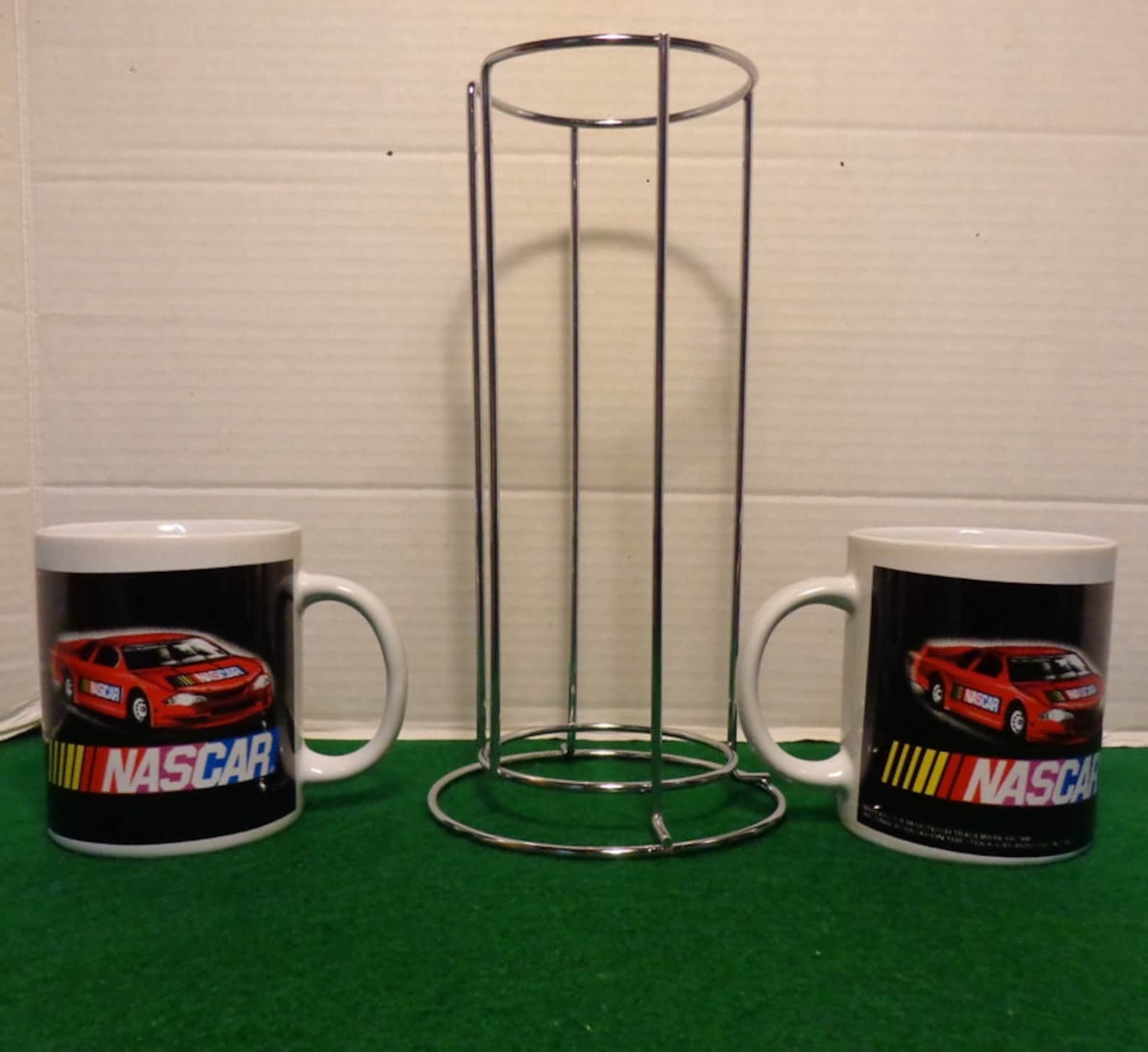 Nascar Lot Package Colorful Logo Coffee Mugs With Stand Dale - Etsy