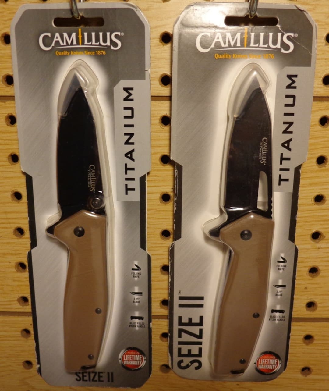 Camillus Size II Titanium Stainless Steel Blade Pocket Knife "new" With ...