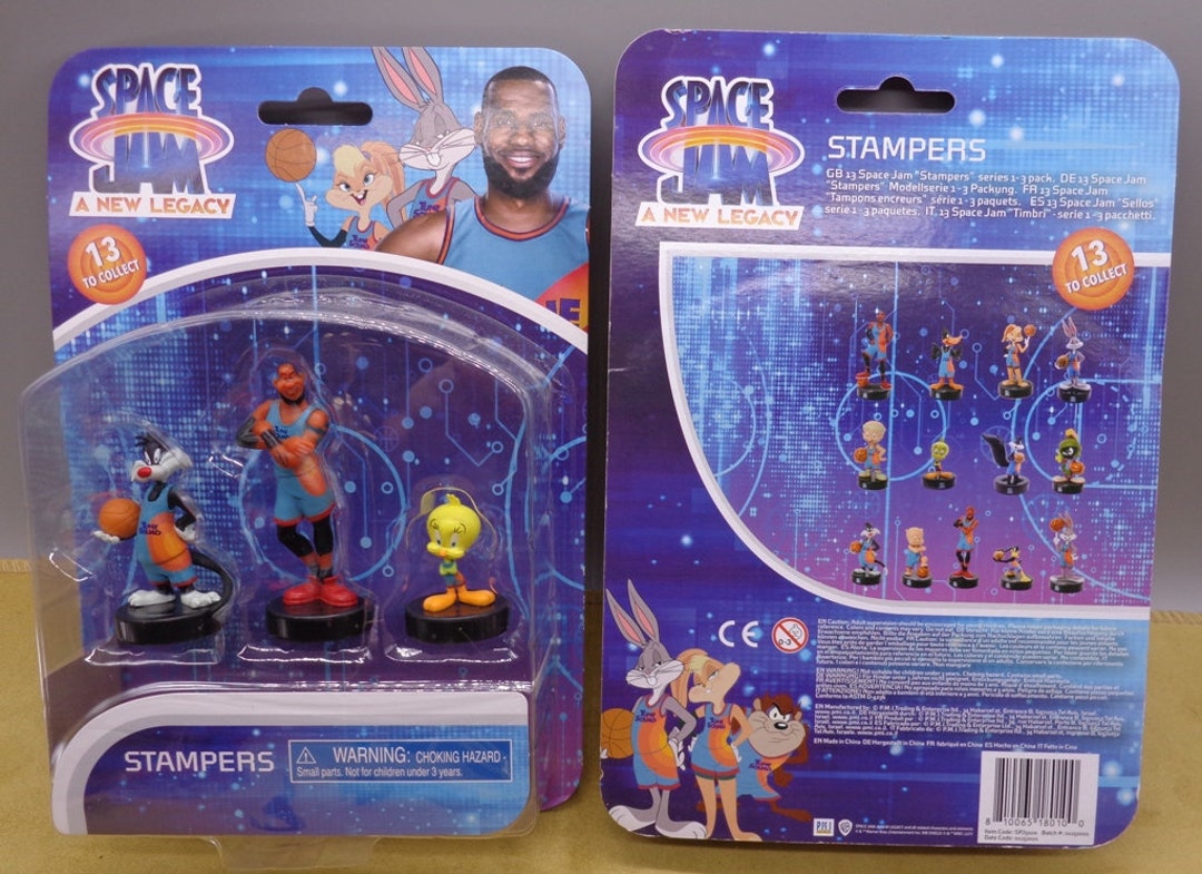 Space Jam A New Legacy Stampers 3 Pack 13 to Collect - Etsy