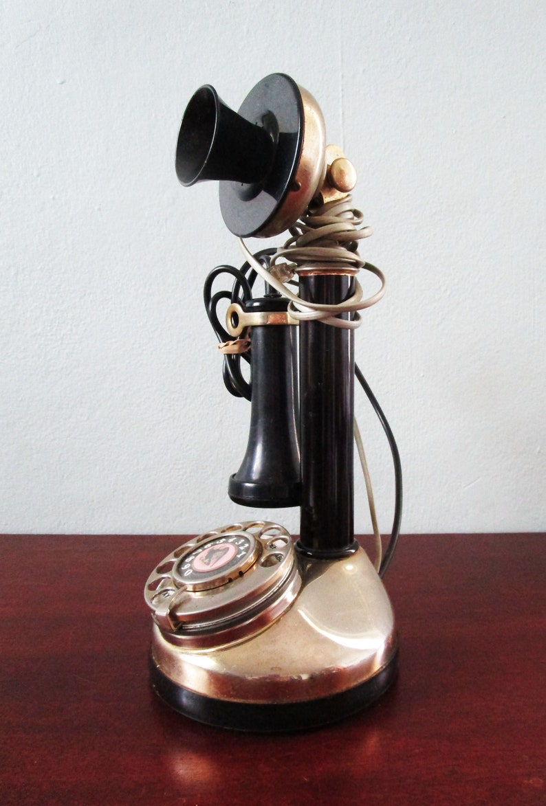 Vintage Telephone C. 1930s Repo From Radioshack Bonnie and - Etsy