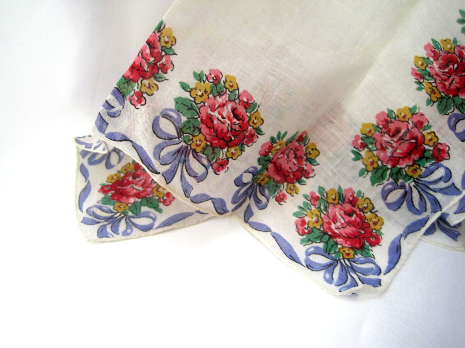 Vintage Handkerchief MINT NEW Original Label, "irish Linen Best Seller ...