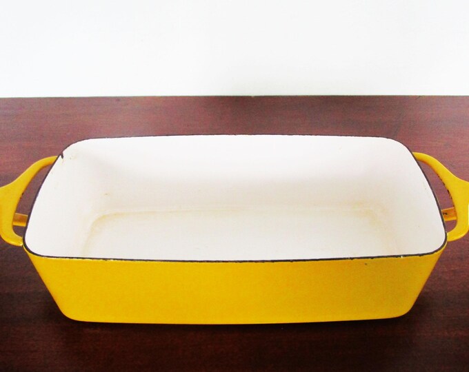 MCM Dansk Kobenstyle IHQ Designs Sunshine Yellow Bread Pan Loaf/terrine ...