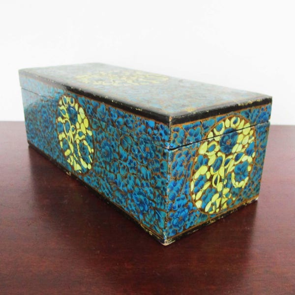 Kashmir Lacquer Box - Etsy