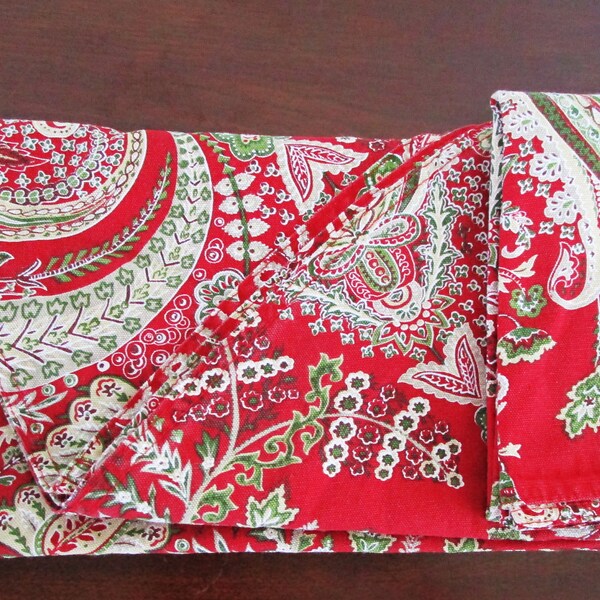 Paisley Tablecloth - Etsy