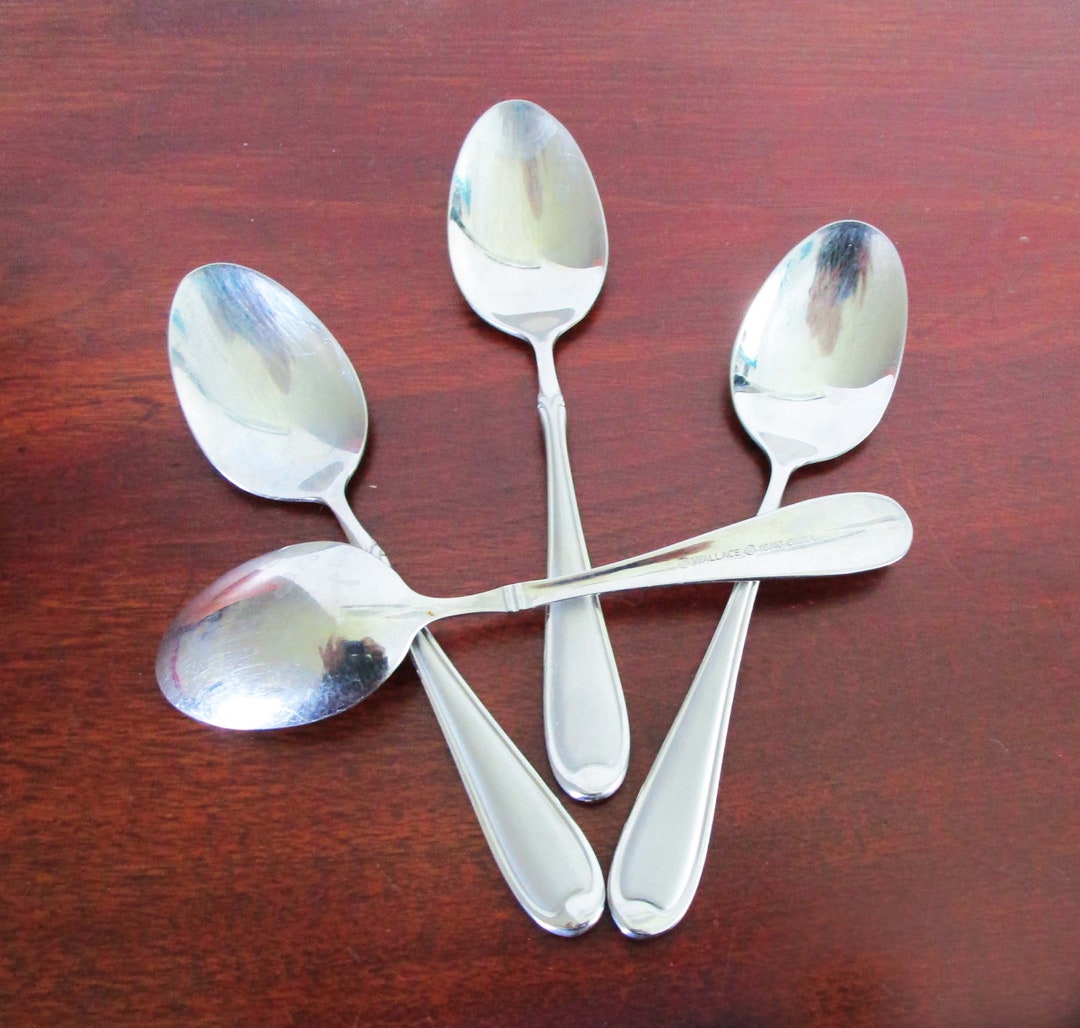 SUMMERSET FROST Wallace 18/10 Flatware Stainless by Wallace Silver, 4 ...