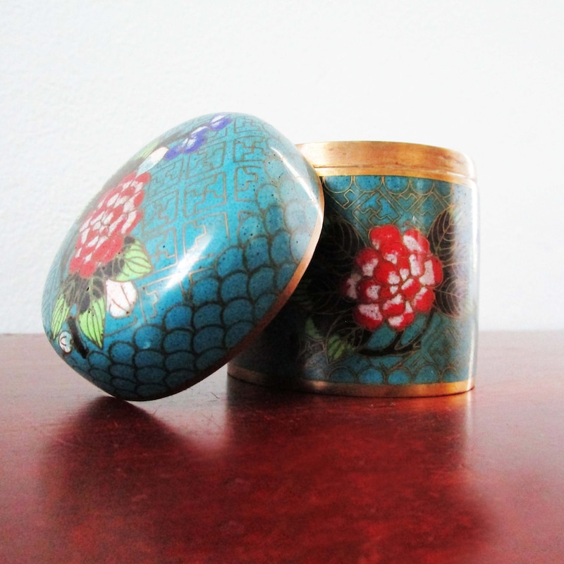 Cloisonne Box - Etsy