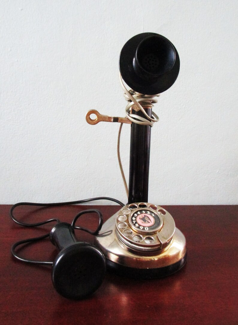 Vintage Telephone C. 1930s Repo From Radioshack Bonnie and - Etsy