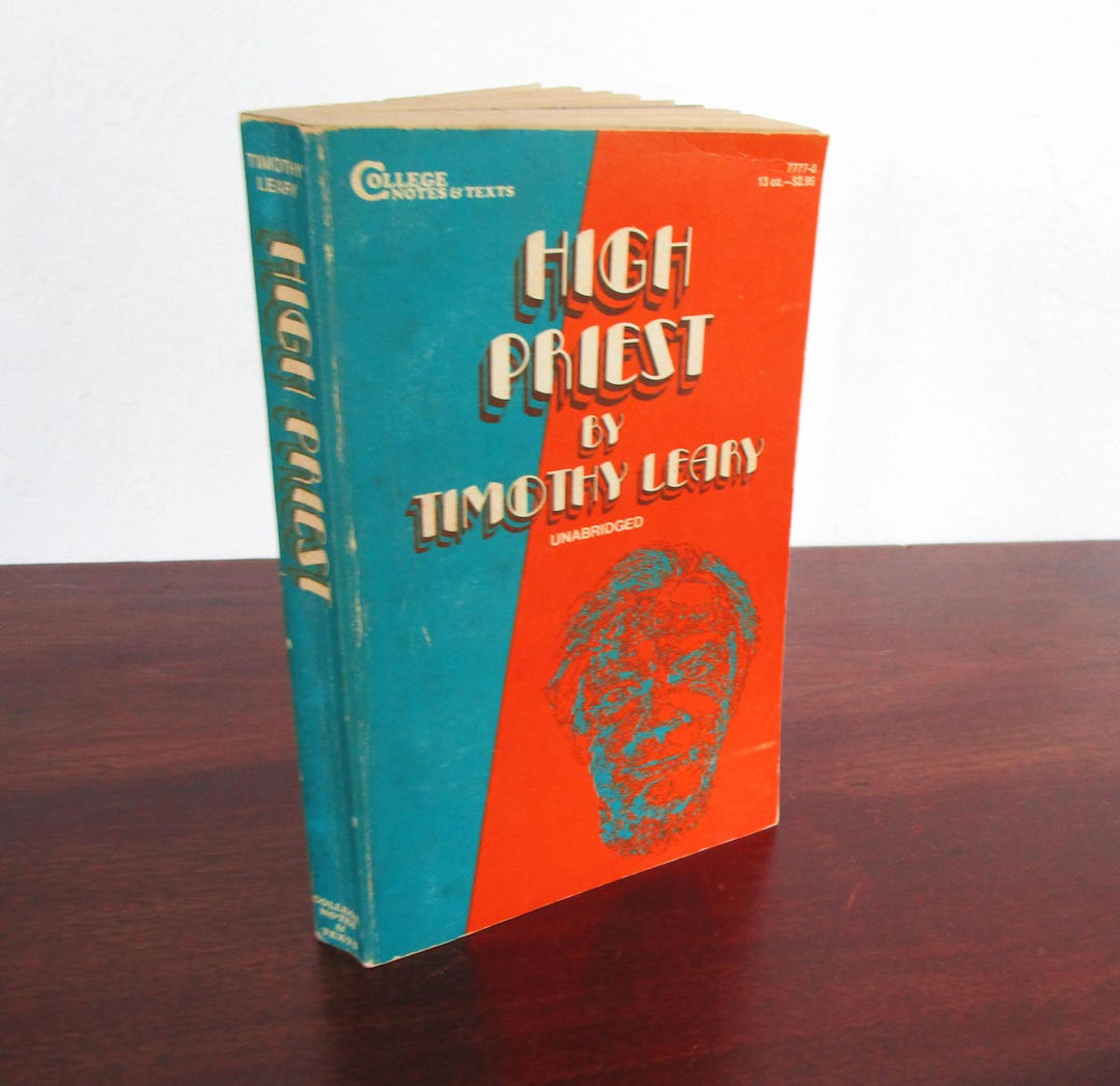 HIGH PRIEST by Timothy Leary, 1st Edition, 1st Printing, Softcover ...