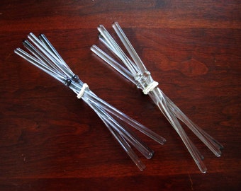 4 Cocktail Swizzle Sticks, Mexican Glass Red Peppers, FABULOUS Drink ...