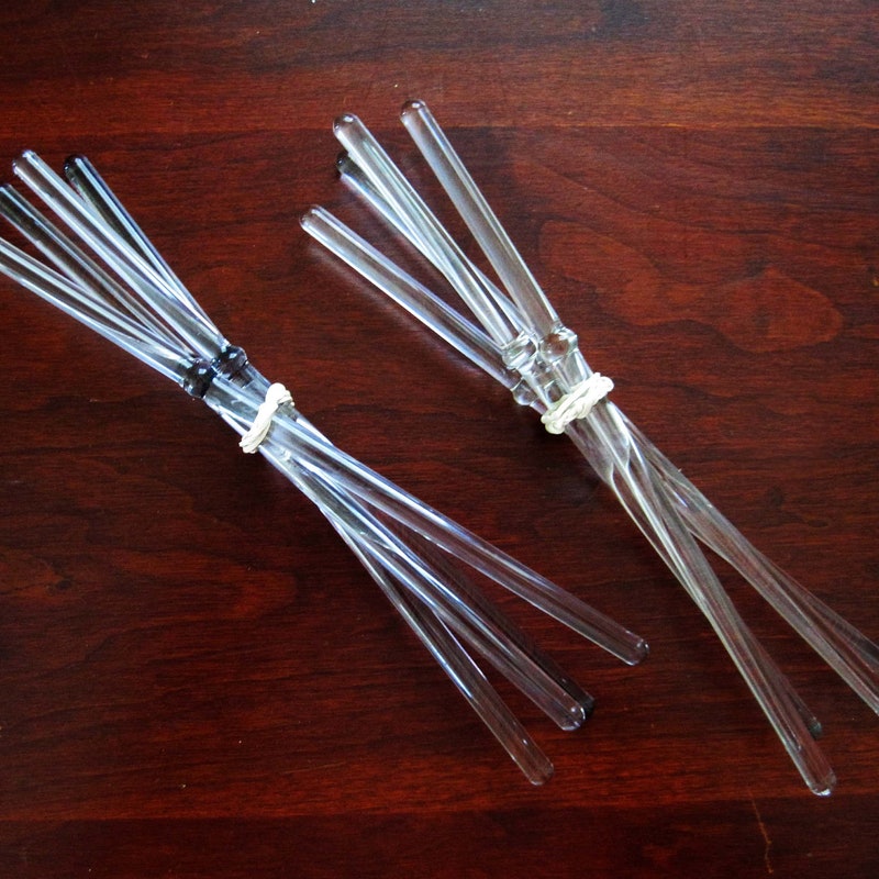 Glass Cocktail Stirrers - Etsy