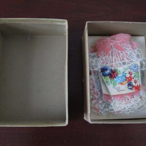 Vintage Plastic & Felt Note Cards in Box, 7 Antique Notecards Get Well ...