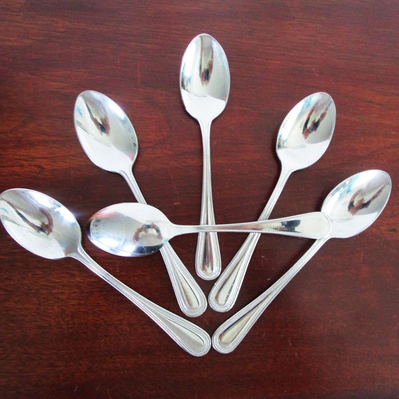 Continental Silver Spoon - Etsy