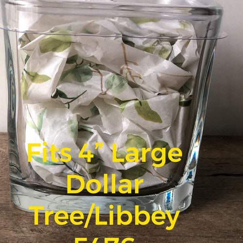 Square PET Plastic Lid 30 Pack for Dollar Tree 3.4 Jar - Etsy