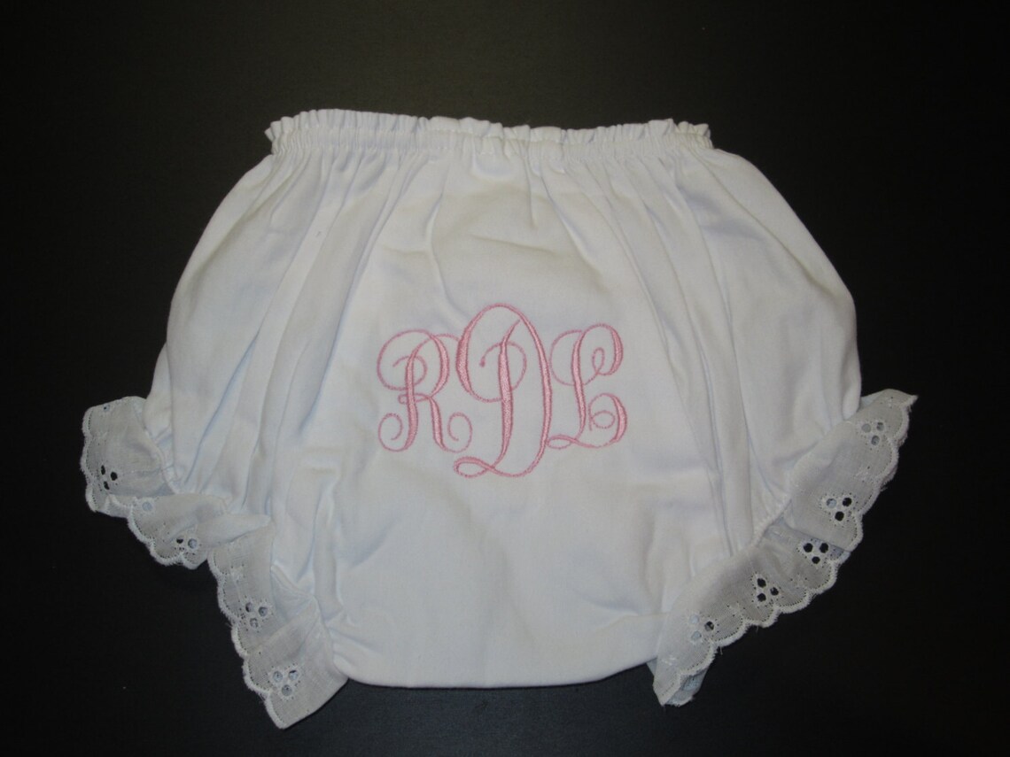 Monogrammed Diaper Cover - Etsy