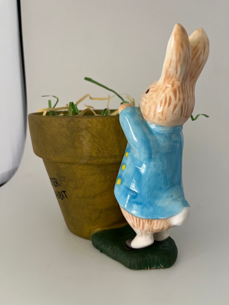 Beatrix Potter Peter Rabbit Flower Pot - Etsy