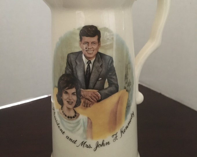 President and Mrs. John F. Kennedy Commemorative Ceramic Pitcher - Etsy