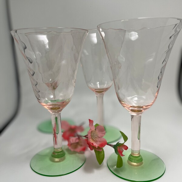 Watermelon Depression Glass - Etsy