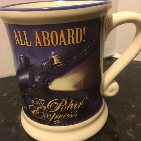 Glass Polar Express Mug - Etsy