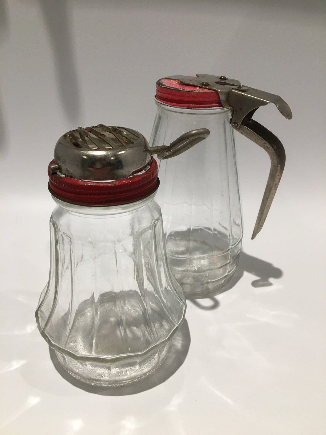 Vintage Syrup Dispenser and Nut Grinder Combo - Etsy