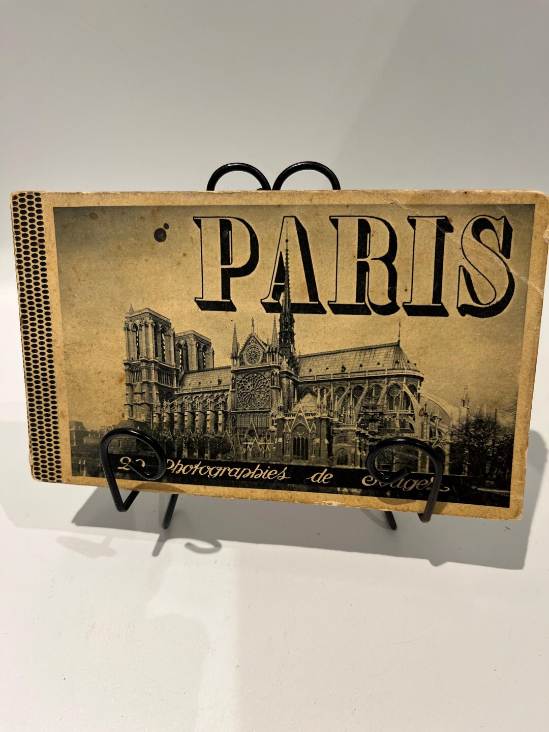 Vintage Paris Postcard Set: 1930s Pre-war Photo Collection - Etsy