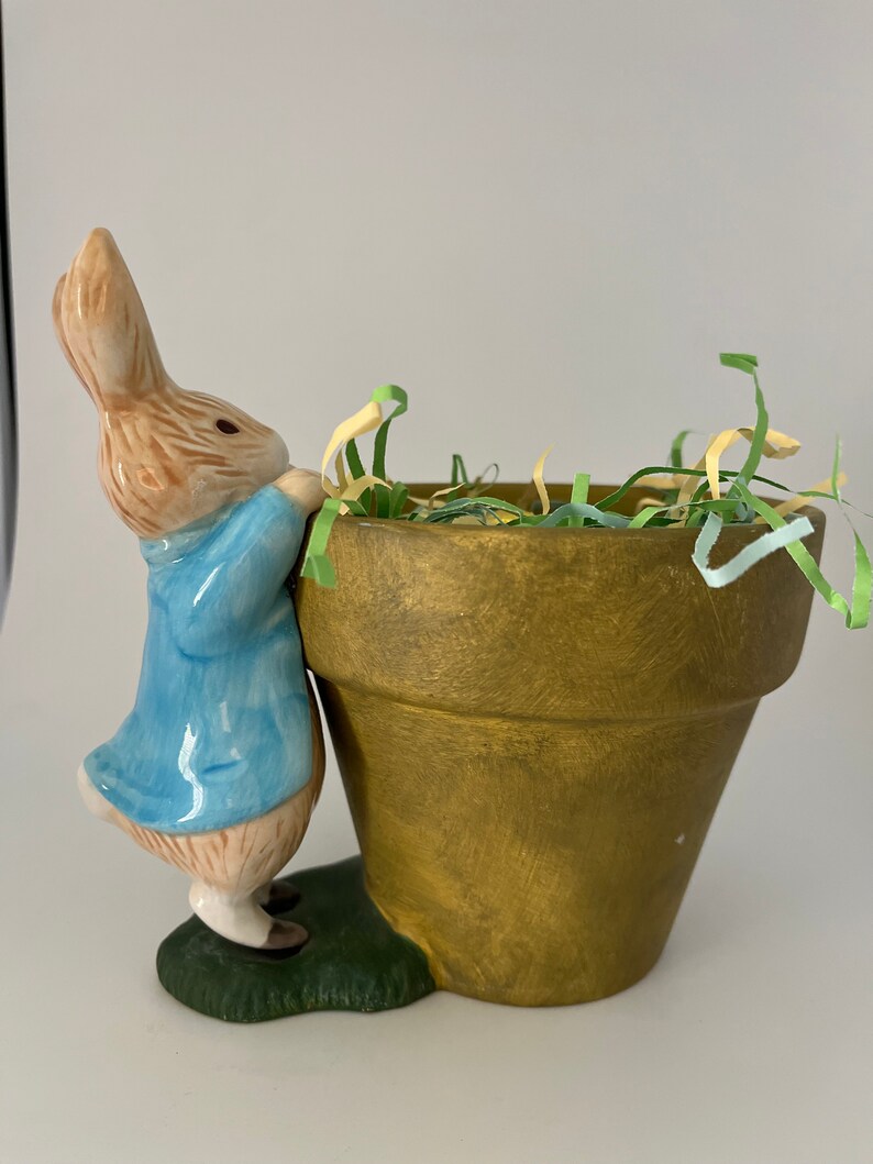 Beatrix Potter Peter Rabbit Flower Pot - Etsy