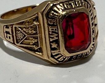 1967 Class Ring - Etsy