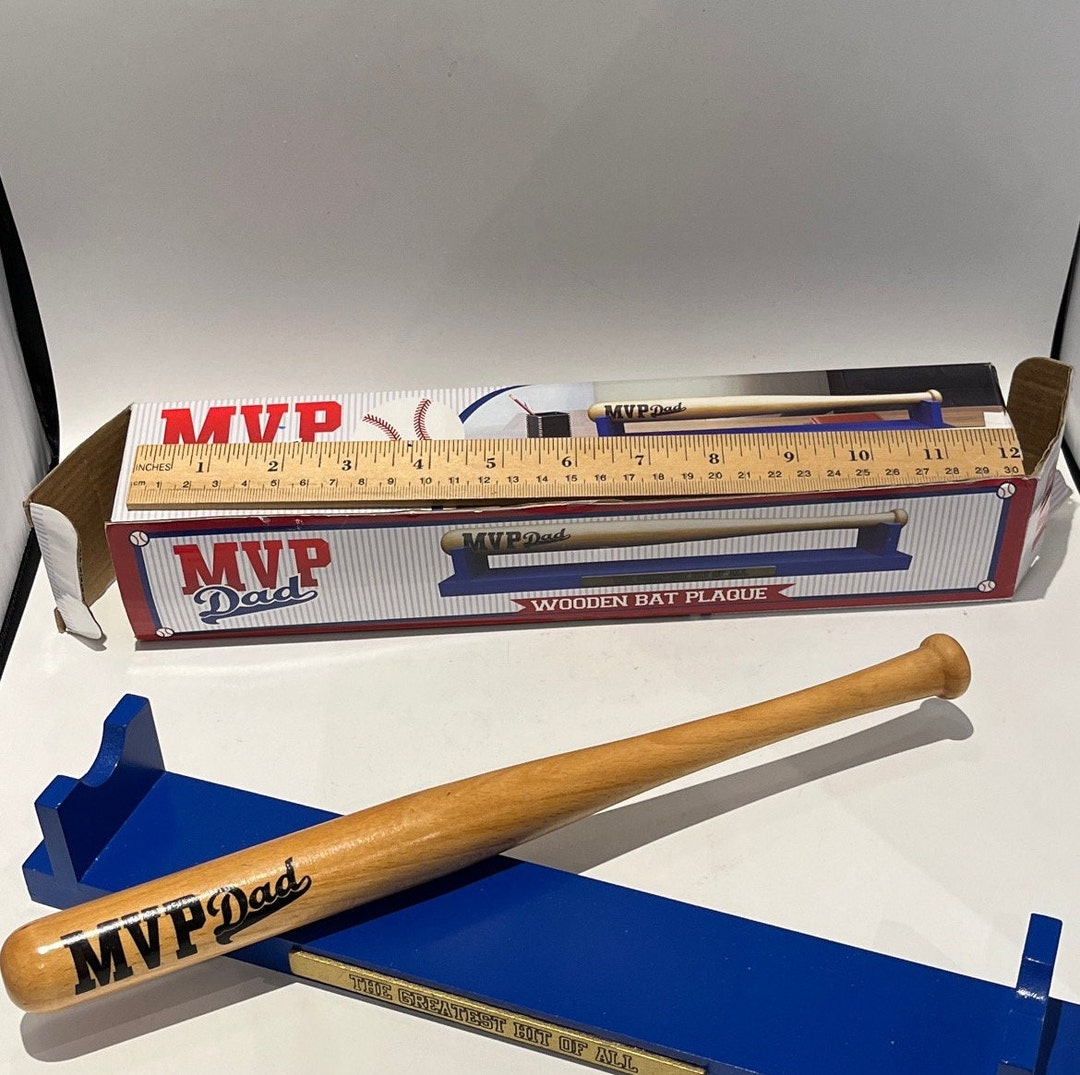 MVP Dad Baseball Bat Plaque - Etsy