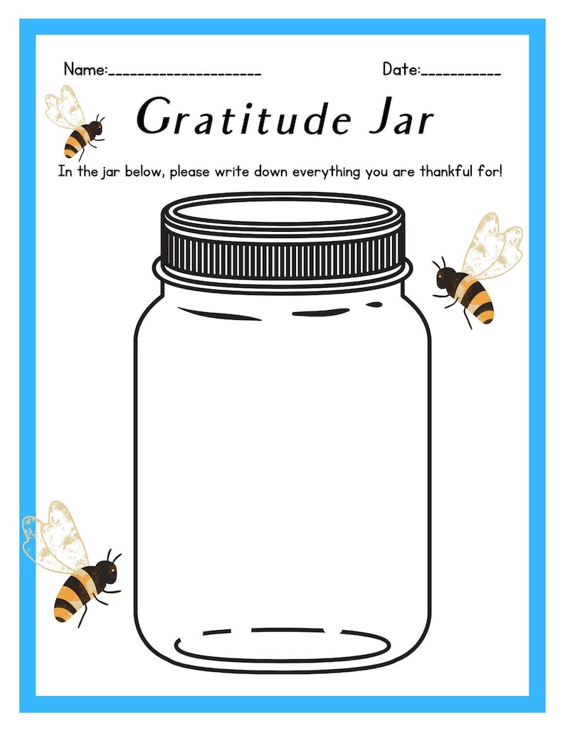Gratitude SEL Worksheet - Etsy
