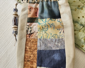 9-small Handmade Fabric Patchwork Pouch With Flex Frame Closure - Etsy