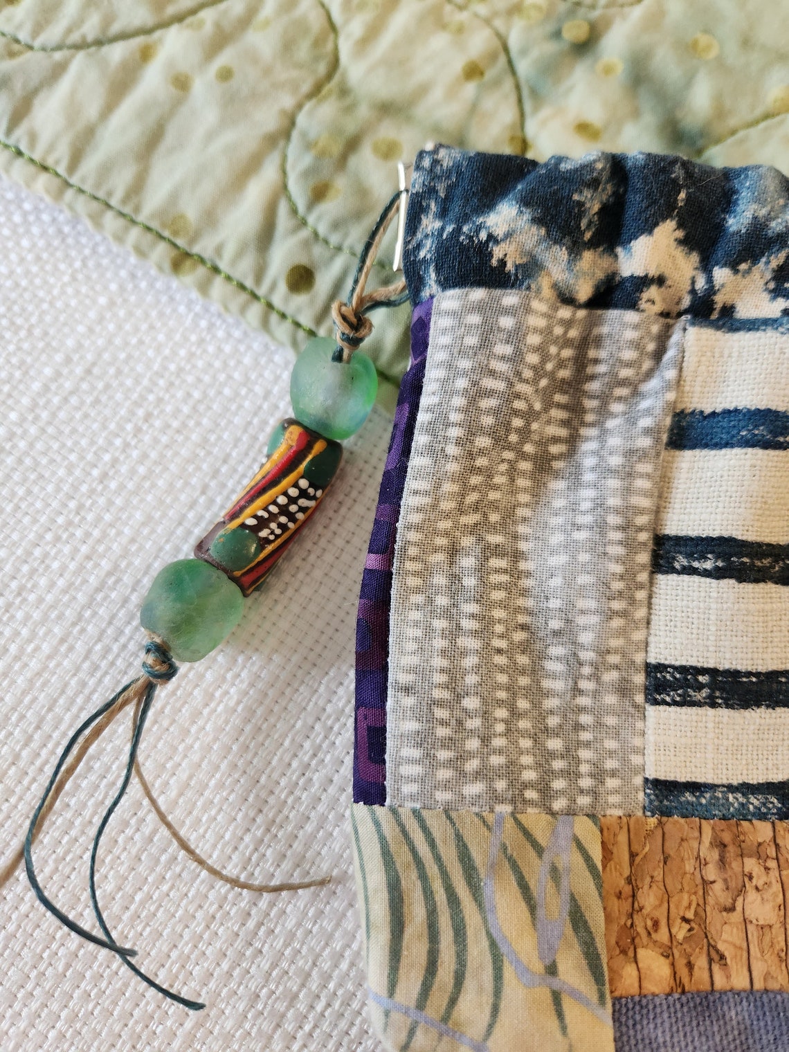 9-small Handmade Fabric Patchwork Pouch With Flex Frame Closure - Etsy