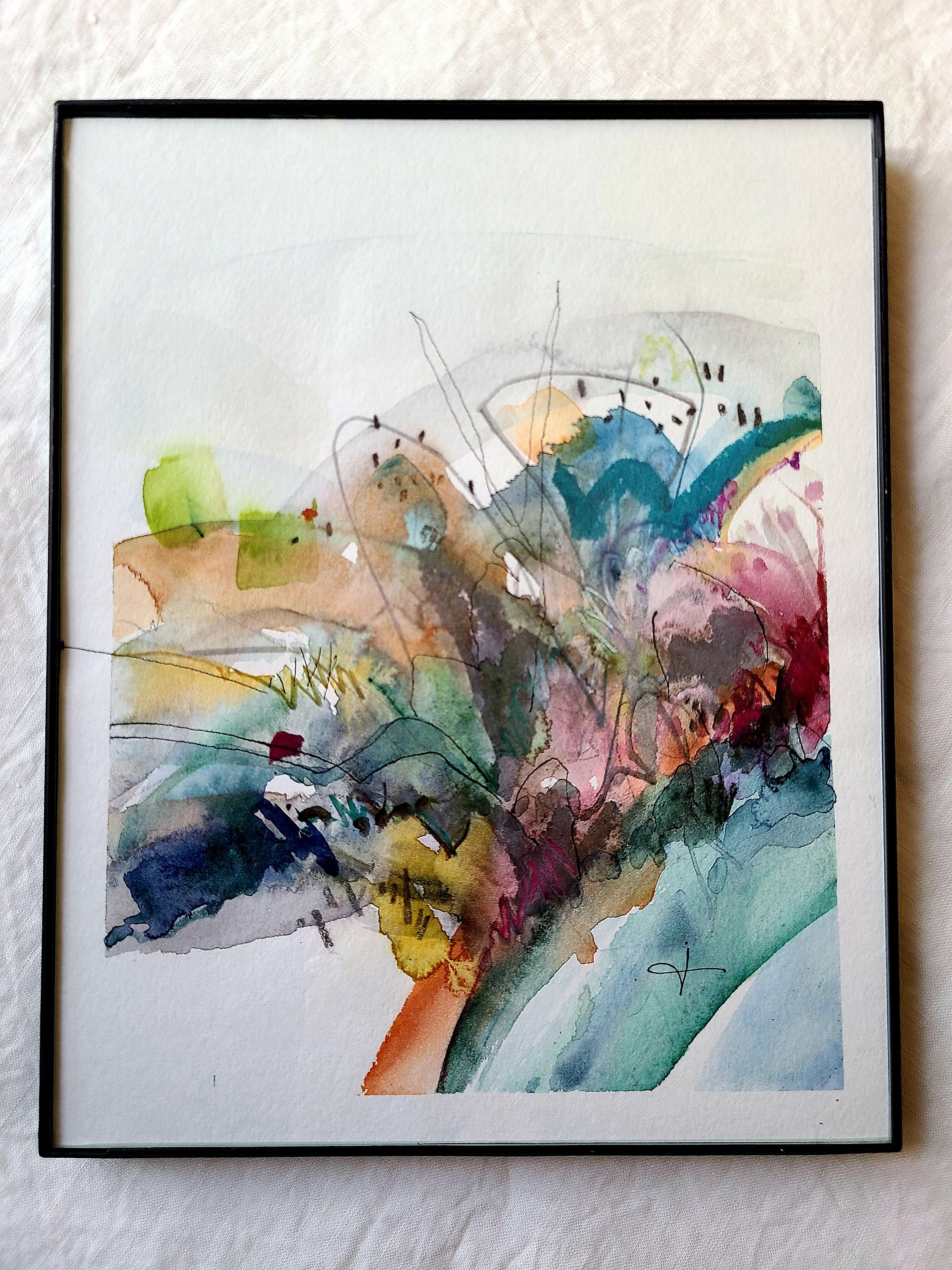 Watercolor Abstract Techniques