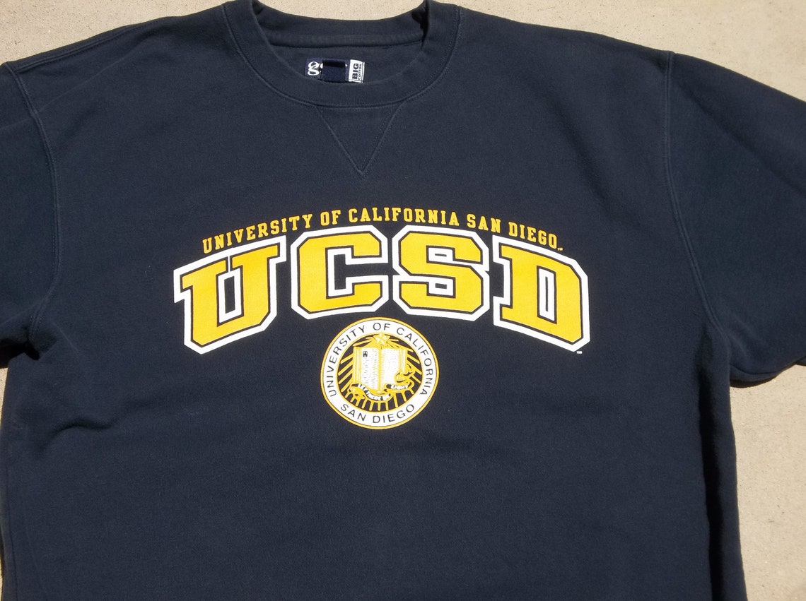 Vintage Sweatshirt UCSD University of California San Diego | Etsy
