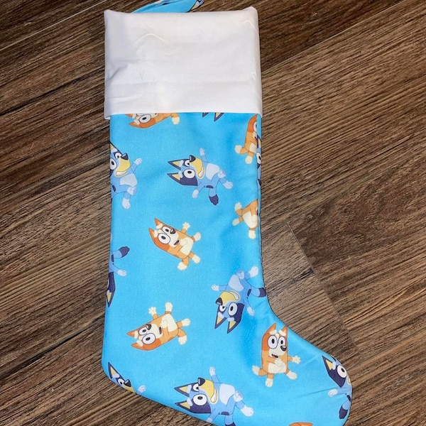 Bluey Christmas Stocking - Etsy