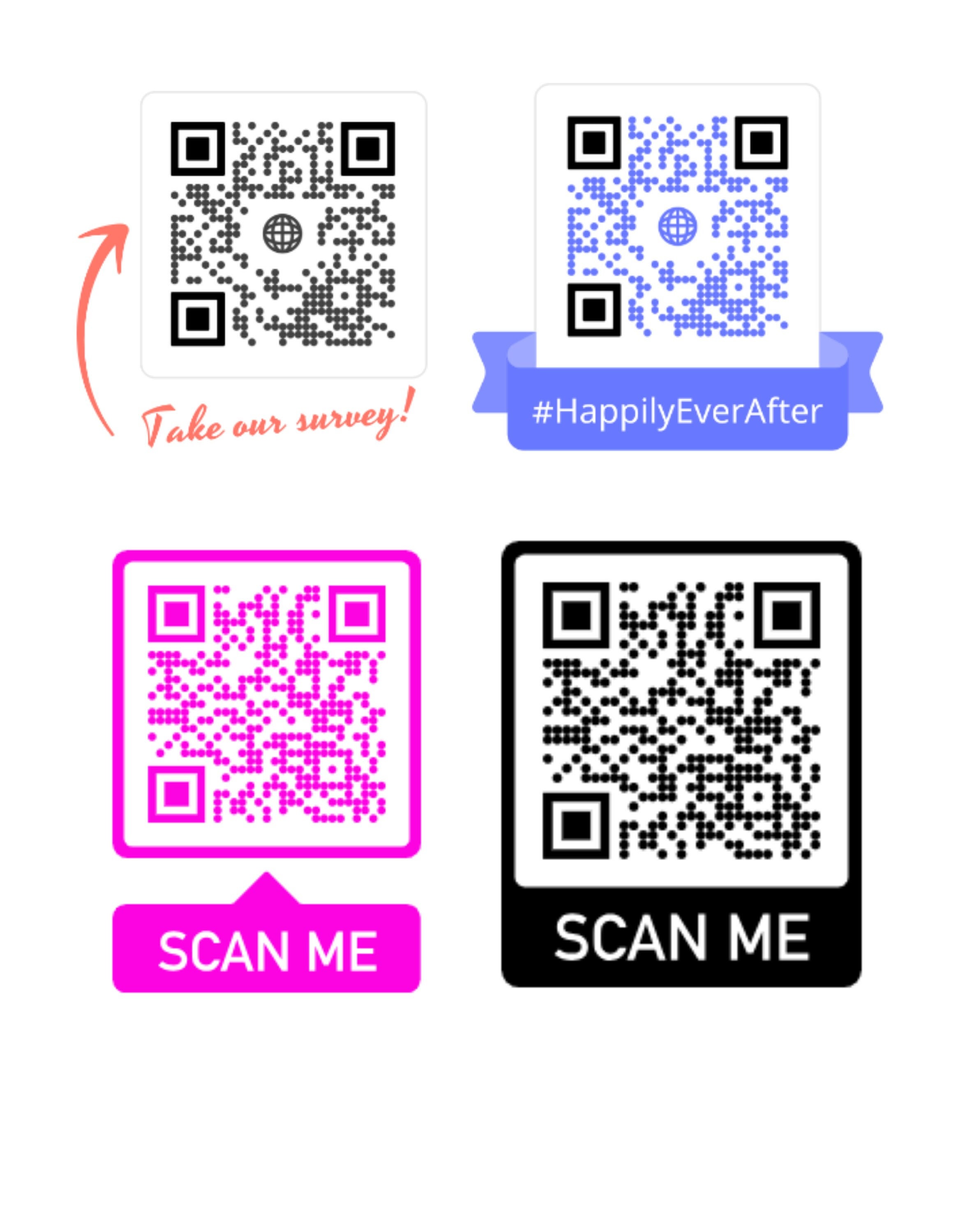 Custom QR Codes - Etsy