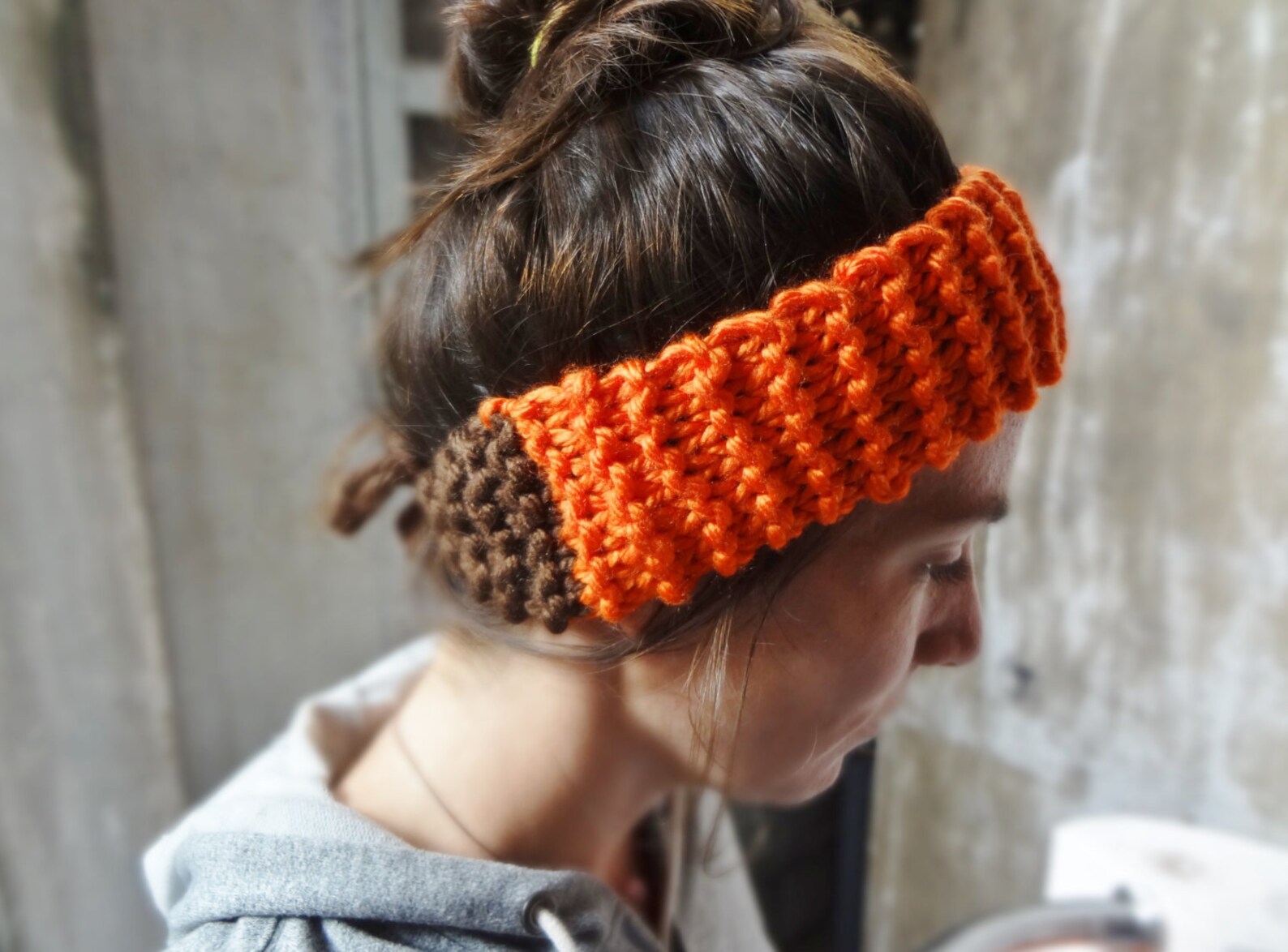 TEAM COLORS Knit Headband - Orange & Black - OSU Beavers Cowboys ...