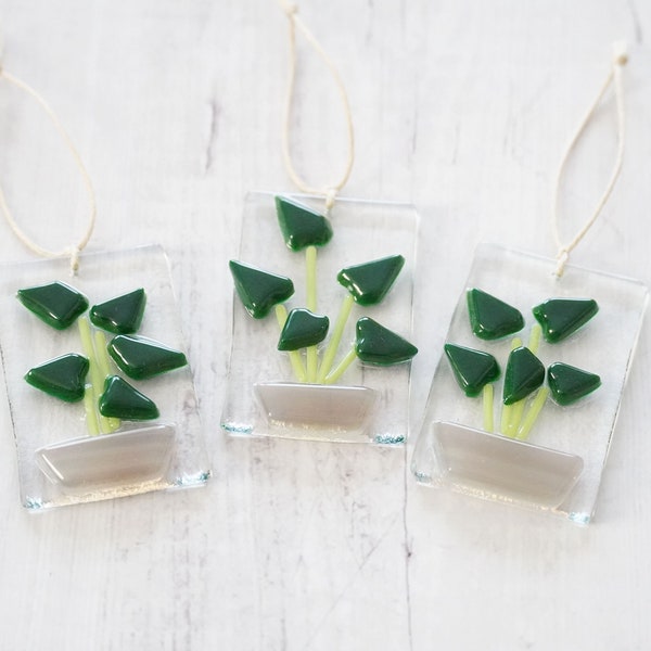 Fused Glass Ornament - Etsy