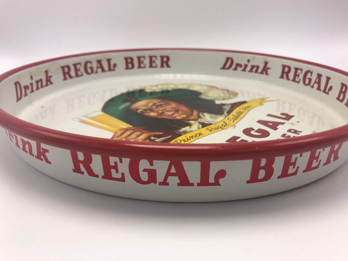 Vintage Regal Beer Serving Tray American Brewing Company Etsy