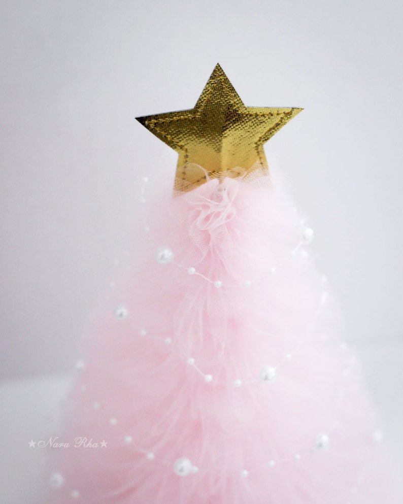 Mini Christmas Tree Mini Tree Pink Christmas Tree Christmas | Etsy