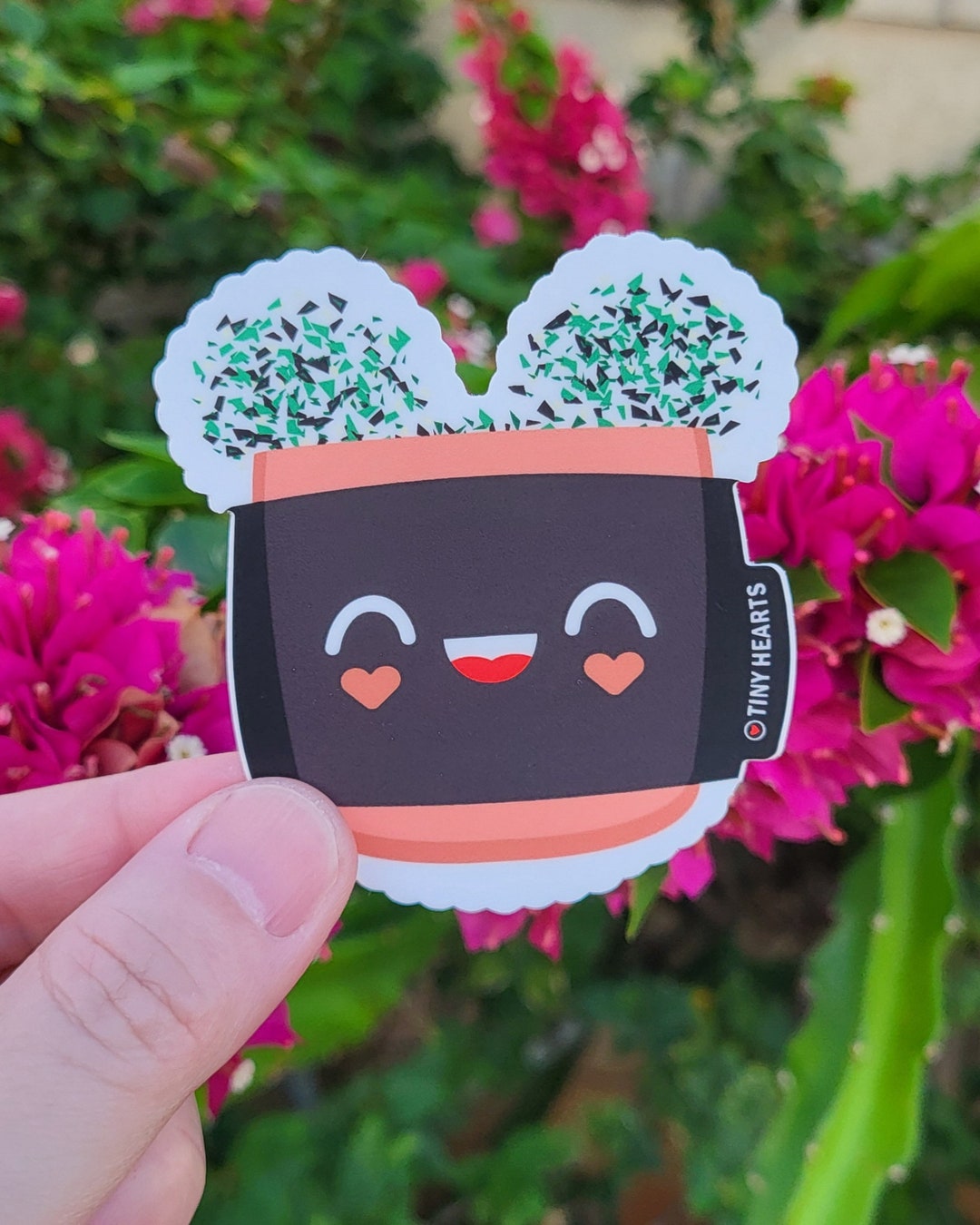 Sticker - Mickey Musubi - 2.75" X 3.00" - Etsy