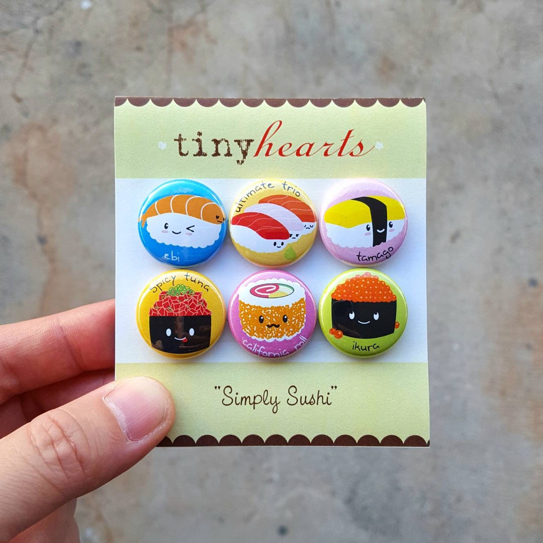 Magnets Simply Sushi 1 - Etsy