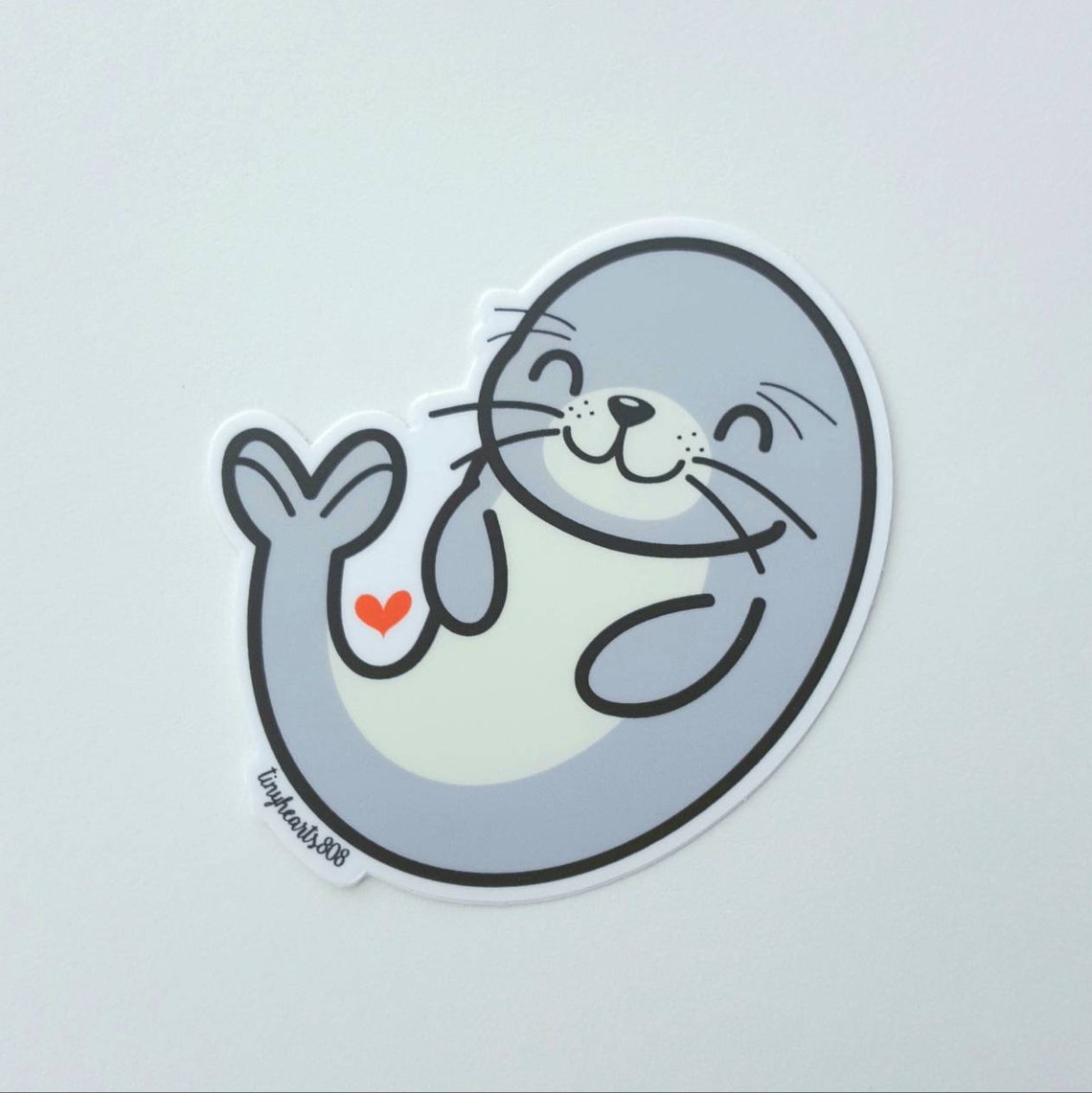 Hawaiian Monk Seal Sticker Cute Kawaii 3 x 3 | Etsy